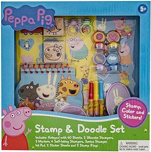 Stamp & Doodle Set Peppa Pig – The 5Fifty5 Shop at SickKids