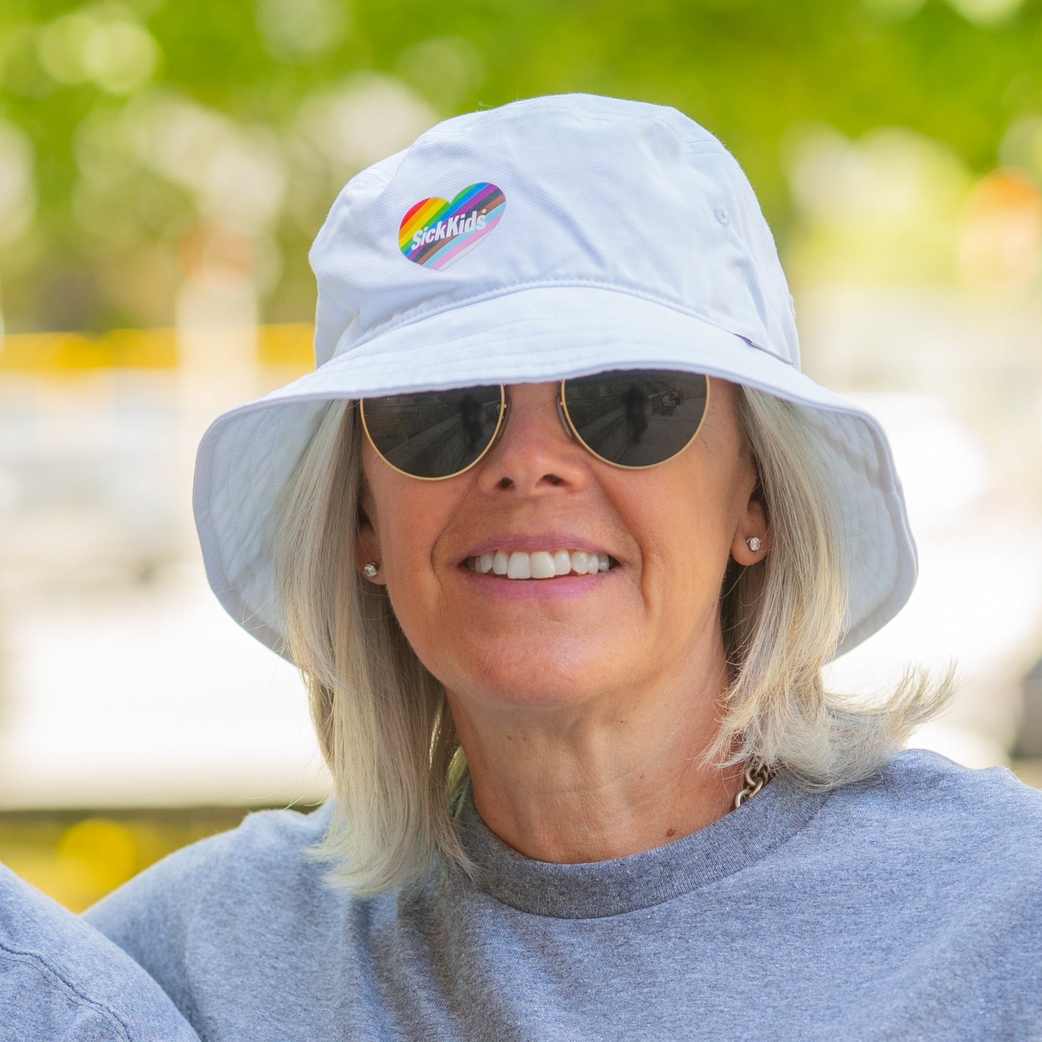 Adult SickKids Bucket Hat (Rainbow Heart) – The 5Fifty5 Shop at SickKids